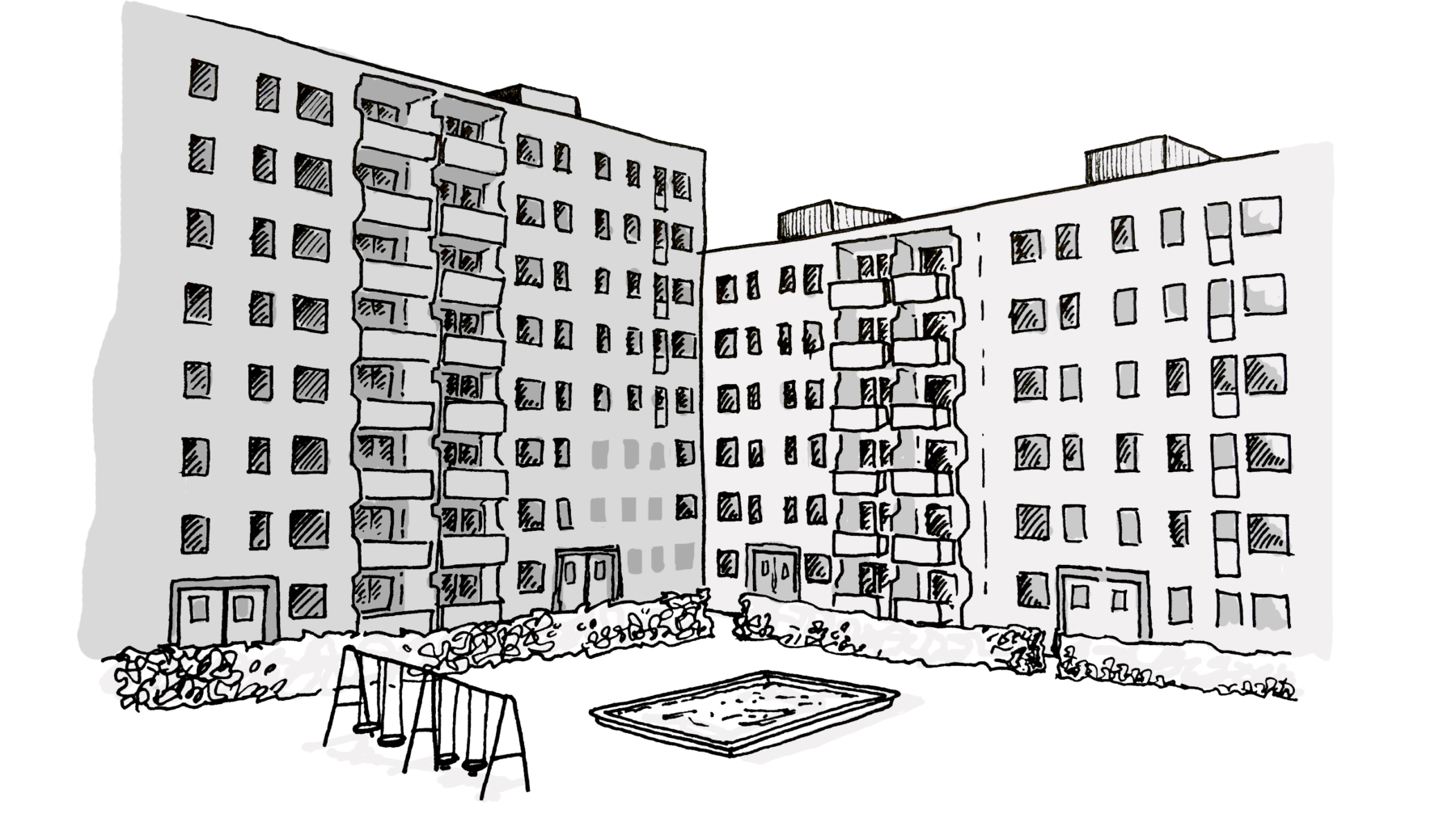 Strict buildings - Illustratörcentrum