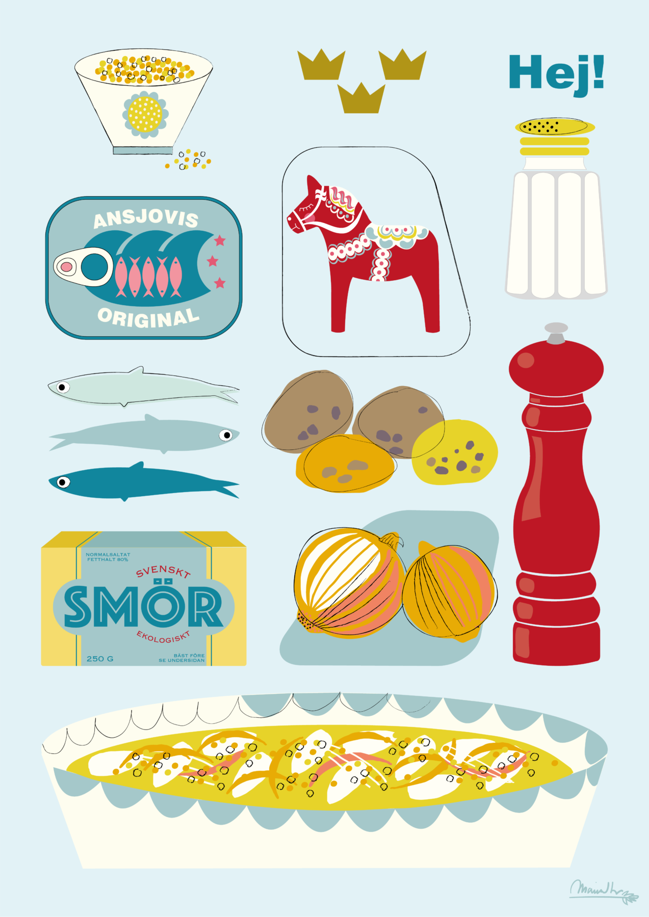 Swedish Cooking - Illustratörcentrum