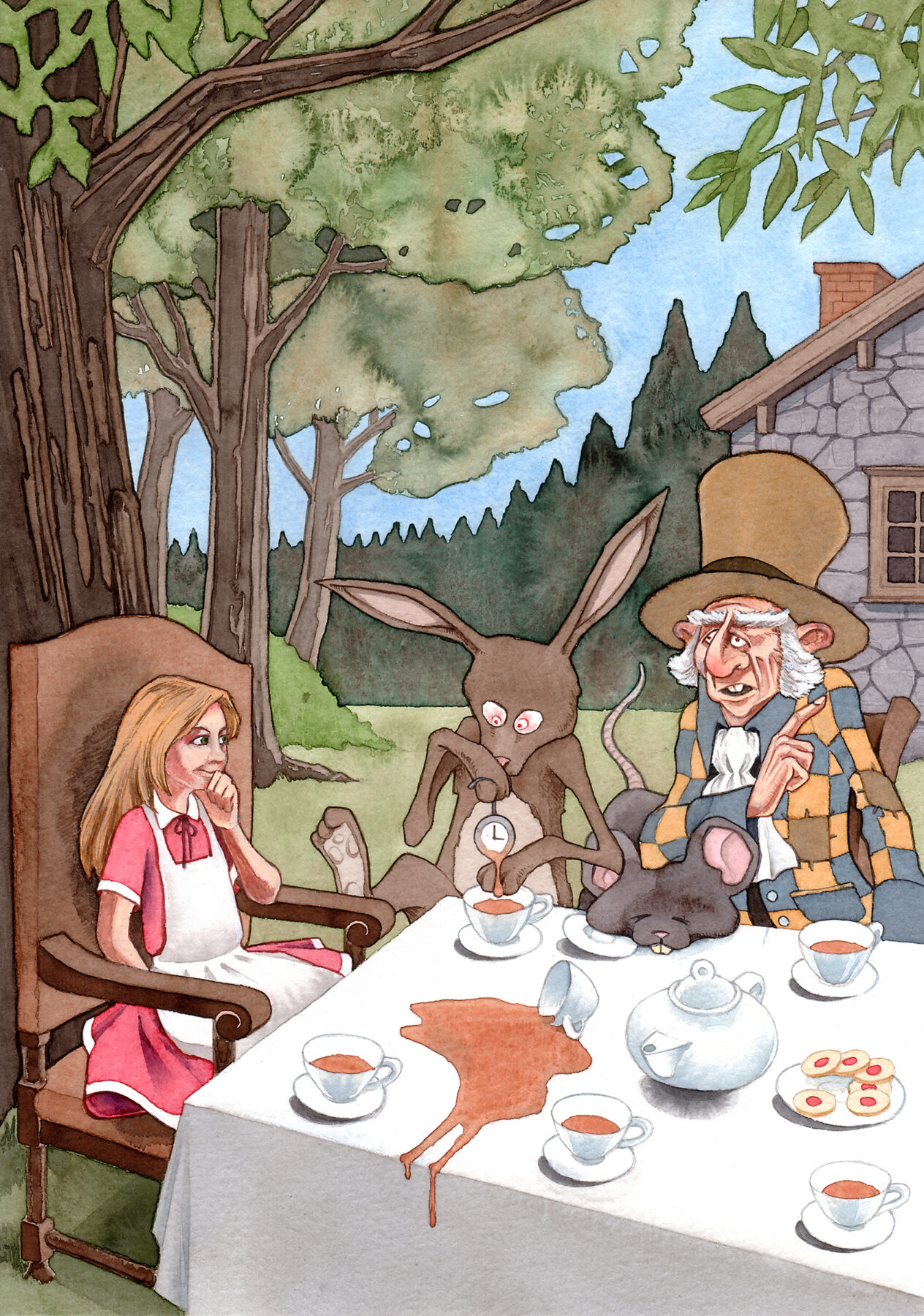 Alice i underlandet - Illustratörcentrum