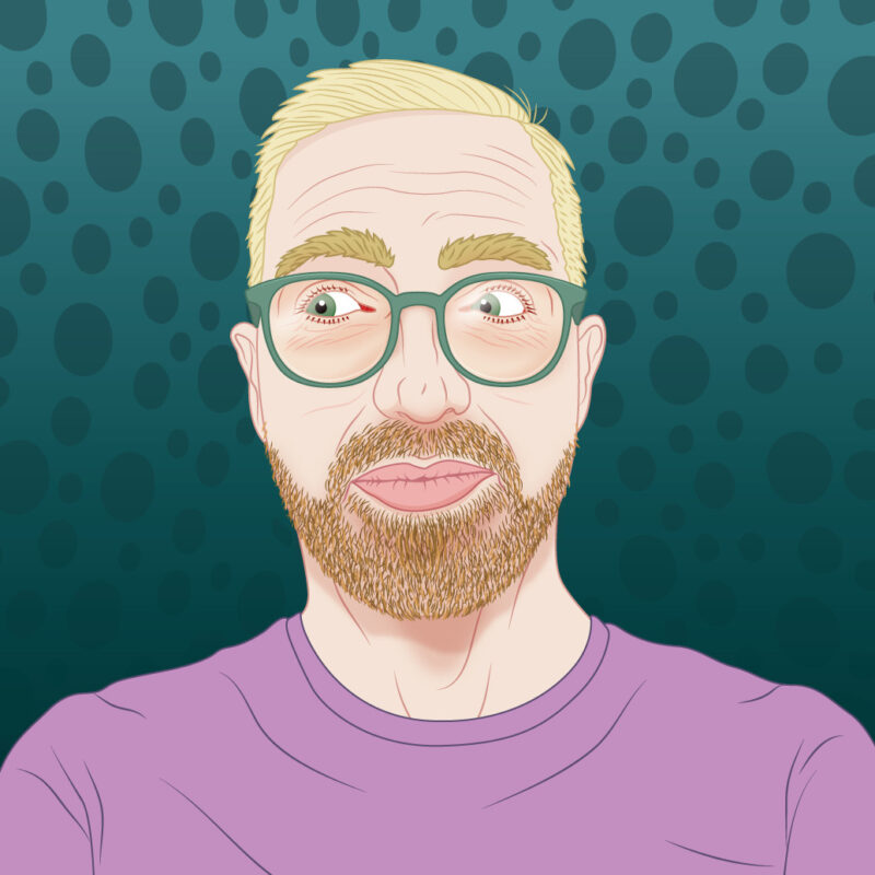 Magnus Frederiksen at Illustratörcentrum