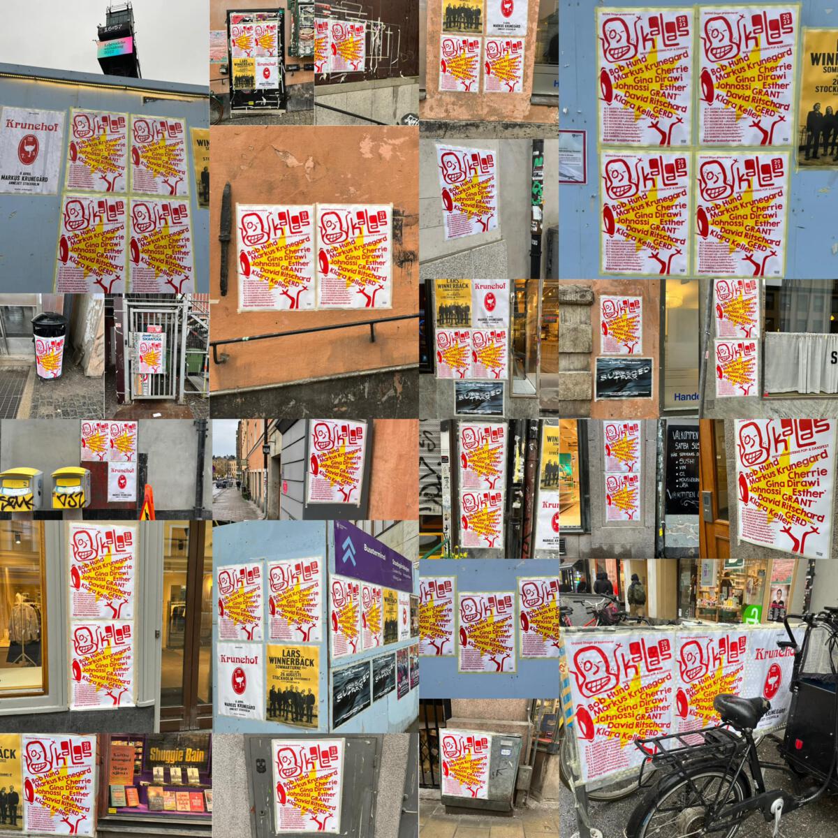 Visuell identitet till festivalen Kalas - Illustratörcentrum