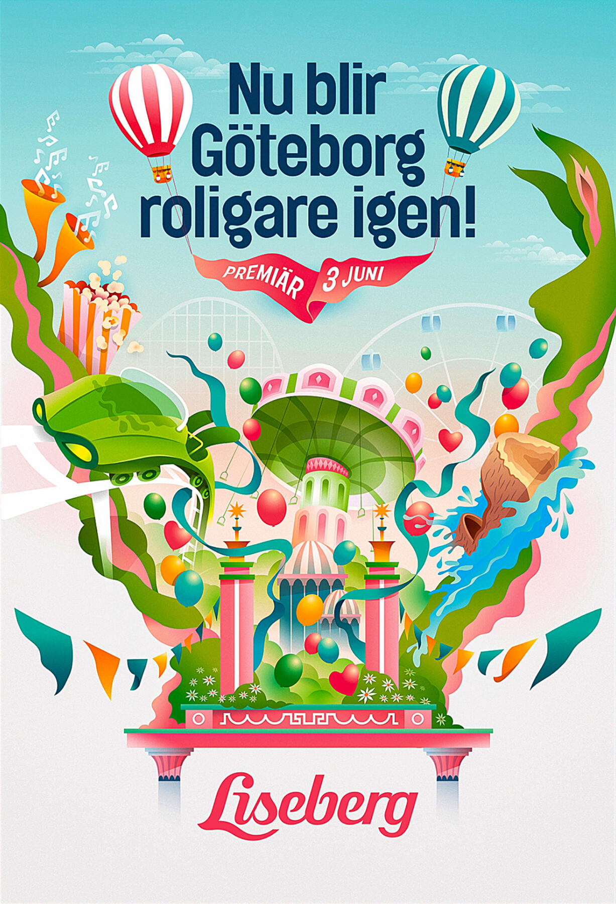 Liseberg premier poster - Illustratörcentrum