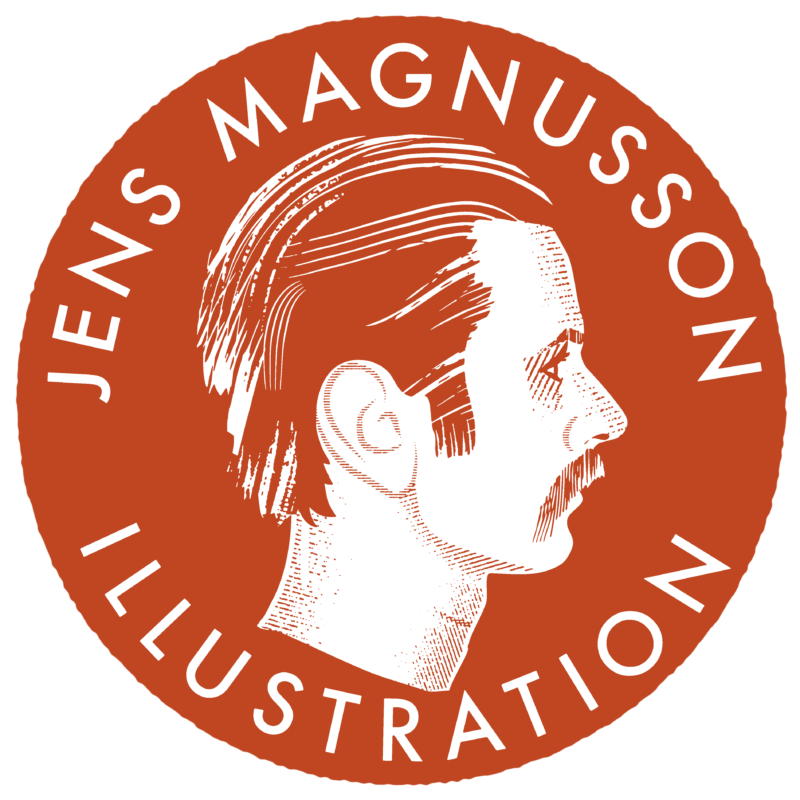 Jens Magnusson at Illustratörcentrum