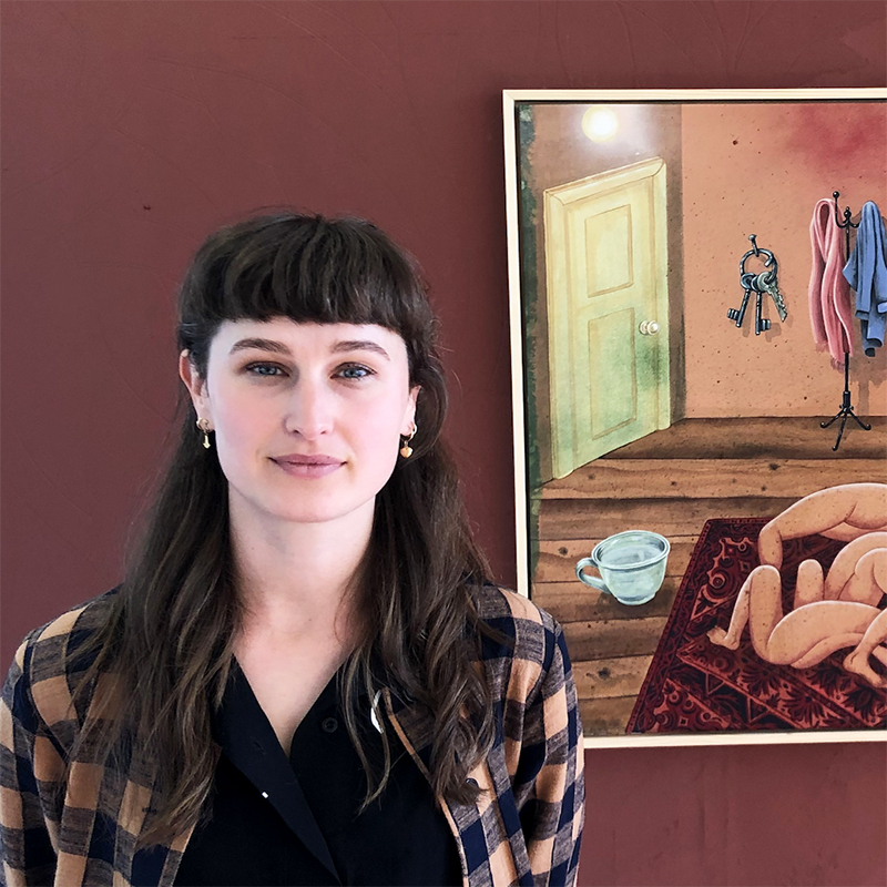 Emma Ekstam at Illustratörcentrum