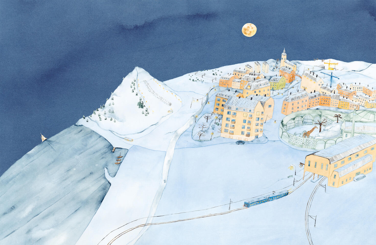 Så sover staden - Illustratörcentrum