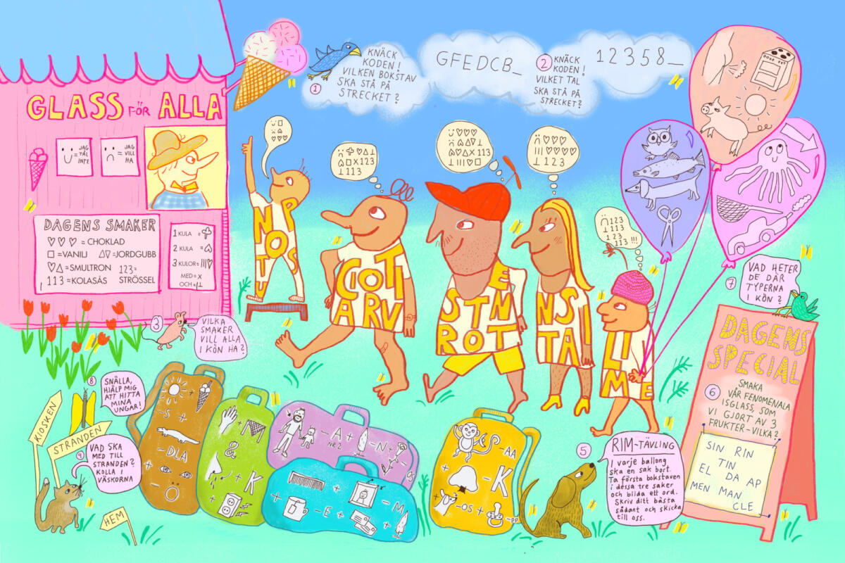 Karin Ahlin at Illustratörcentrum