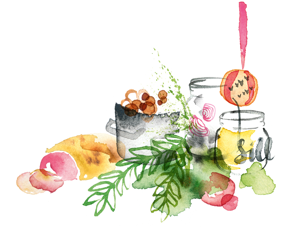 Julmat till tidningen Matmagasinet - Illustratörcentrum