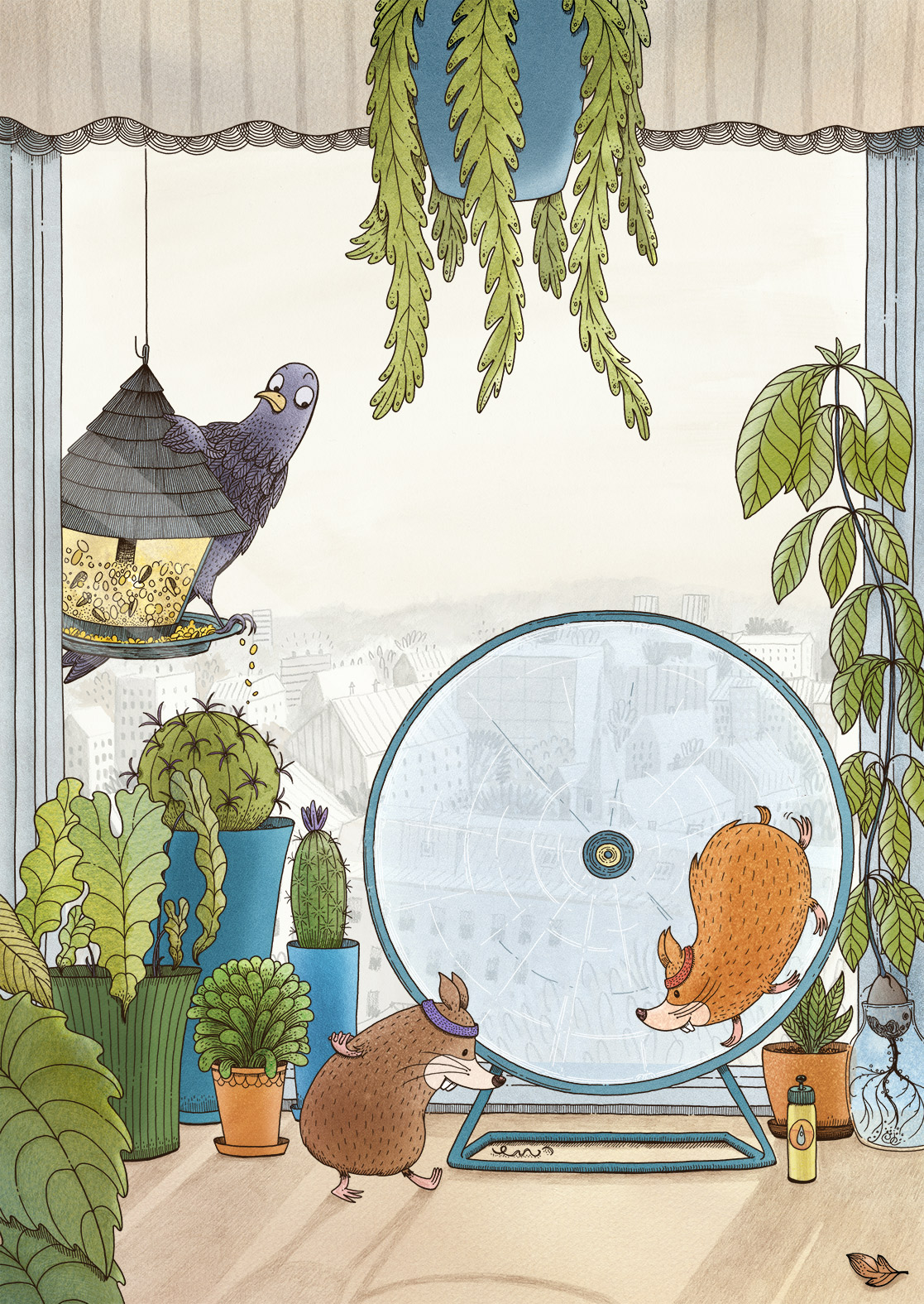 Viktoria Åström at Illustratörcentrum