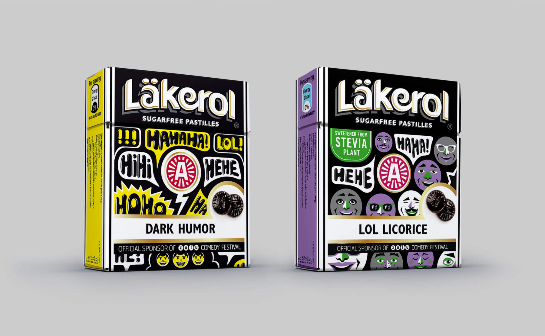 Läkerol | Förpackningsdesign - Illustratörcentrum
