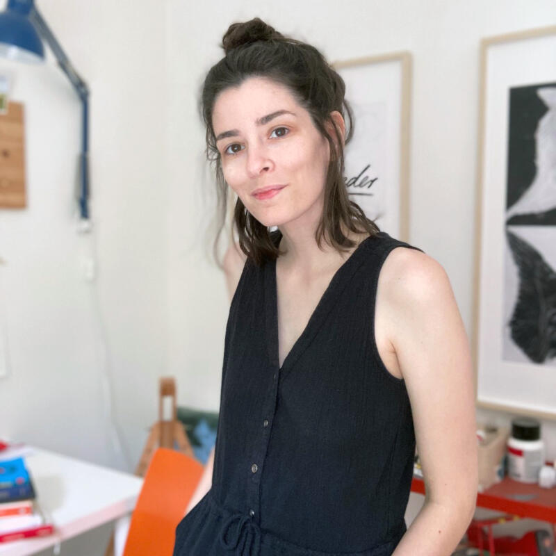 Sarah Andrews at Illustratörcentrum