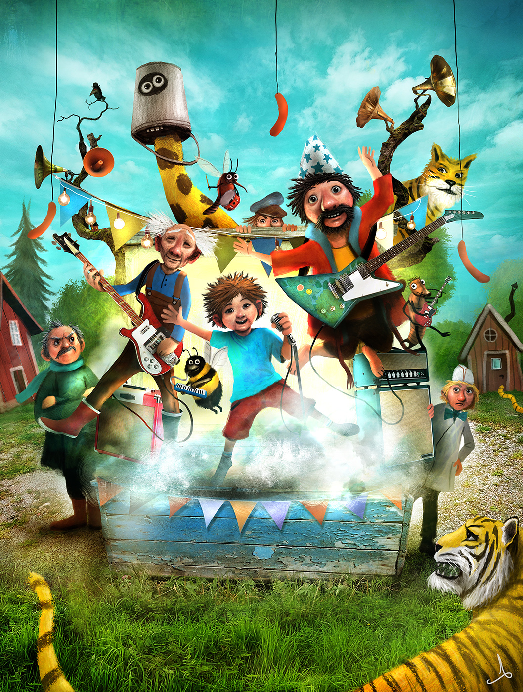 Loranga, Masarin & Dartanjang - Illustratörcentrum