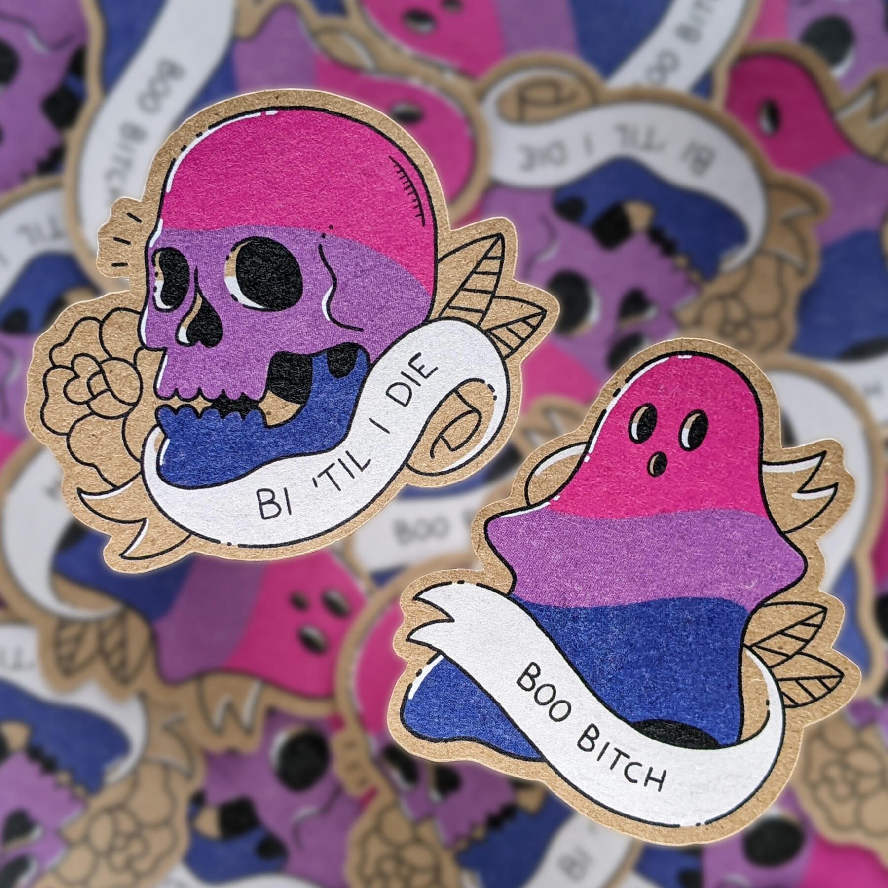 Bi Pride merch - Illustratörcentrum