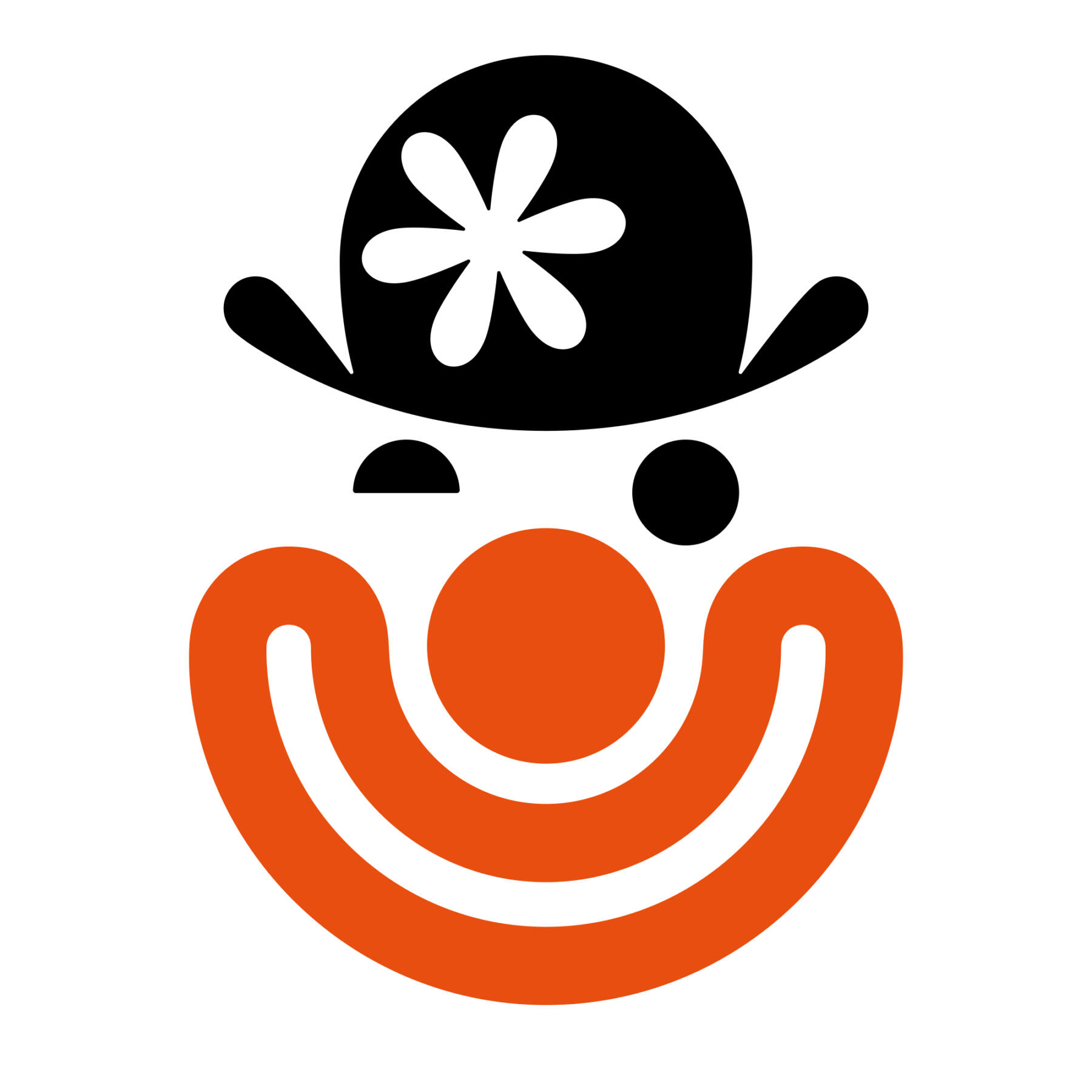 GB Glace clown logo - Illustratörcentrum