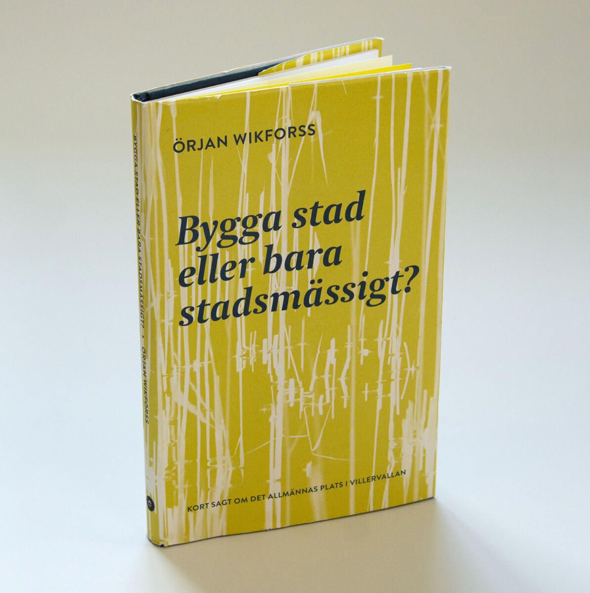 Bygga stad. Bokformgivning inlaga + omslag - Illustratörcentrum