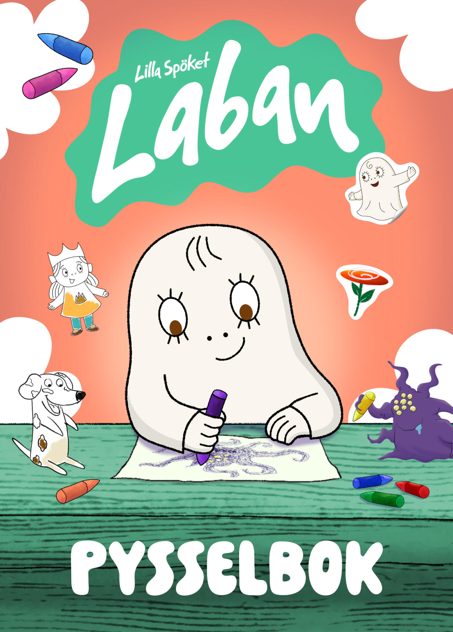 Lilla spöket Laban - Pysselbok - Illustratörcentrum